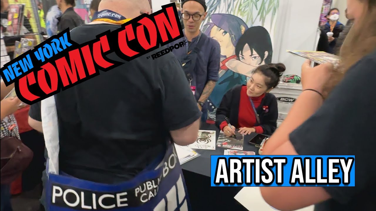 New York Comic Con 2023: Artist Alley | Full Walkthrough (Every Artist ...
