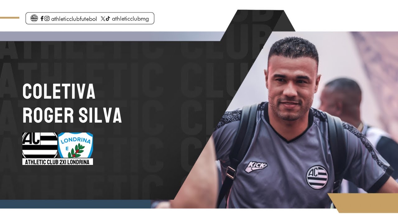 ENTREVISTA ROGER SILVA | ATHLETIC CLUB x LONDRINA | SÉRIE C - SEGUNDA FASE - YouTube