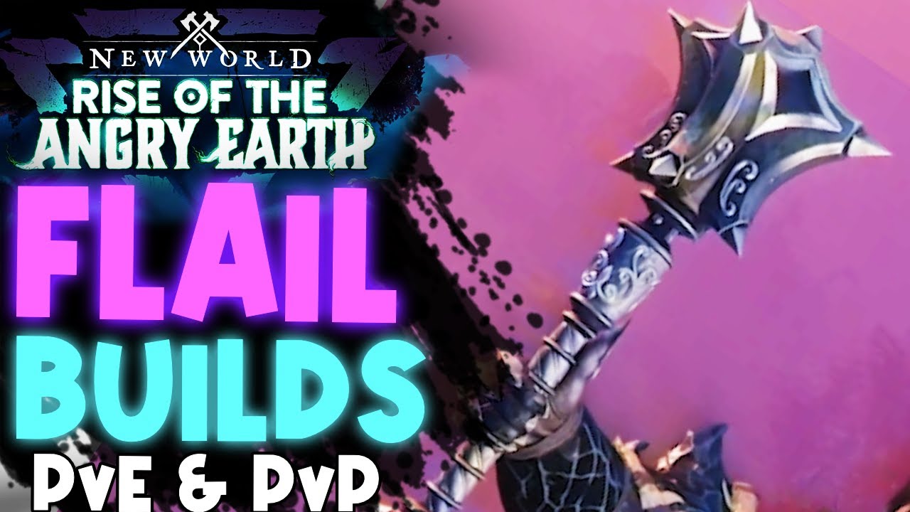 Flail Builds For PvE & PvP! ⚔️New World Flail Guide with Ability ...