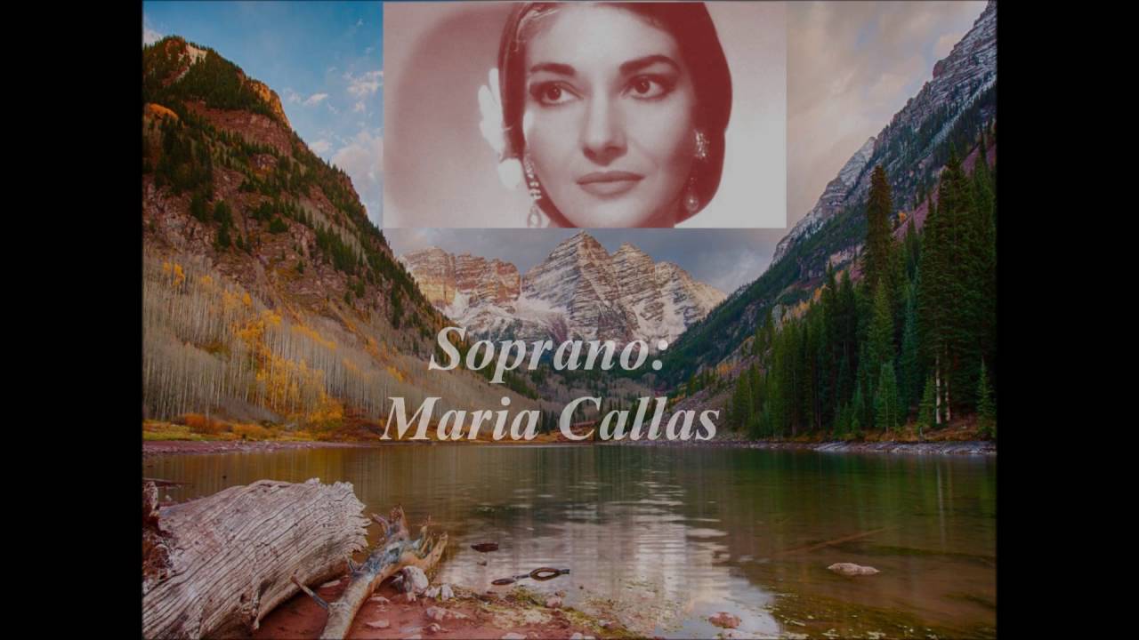 "Ebben? ne andrò lontana", da ópera "La Wally", de Catalani (soprano ...
