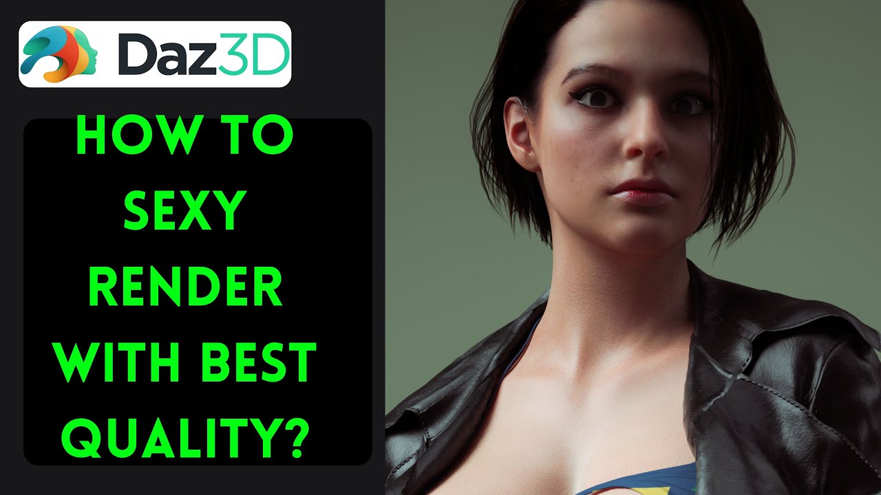 Daz Studio | How to sexy render with best quality? - YouTube