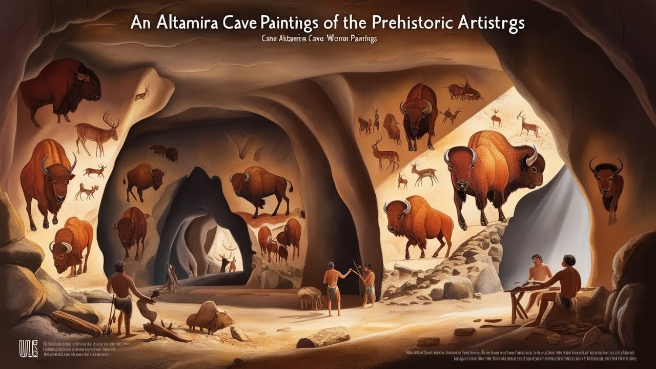 Mystery of Altamira Cave Paintings: Window into Prehistoric Life - YouTube