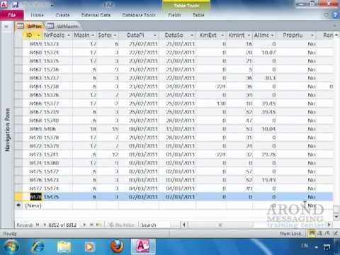Using Access 2010 - Set a Default Value - YouTube