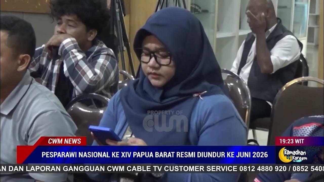 PESPARAWI NASIONAL KE XIV PAPUA BARAT RESMI DI UNDUR DARI JUNI 2025 KE JUNI 2026 - YouTube