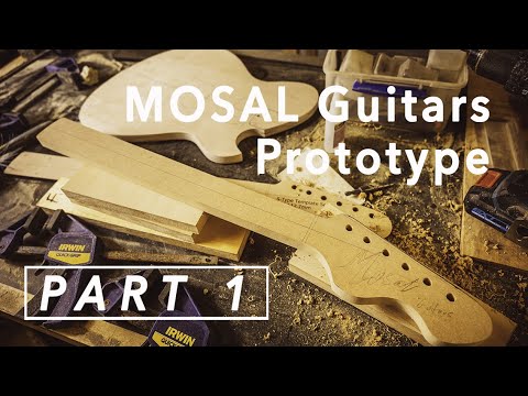 Mosal Guitars Prototype - Part 1 Making the Templates