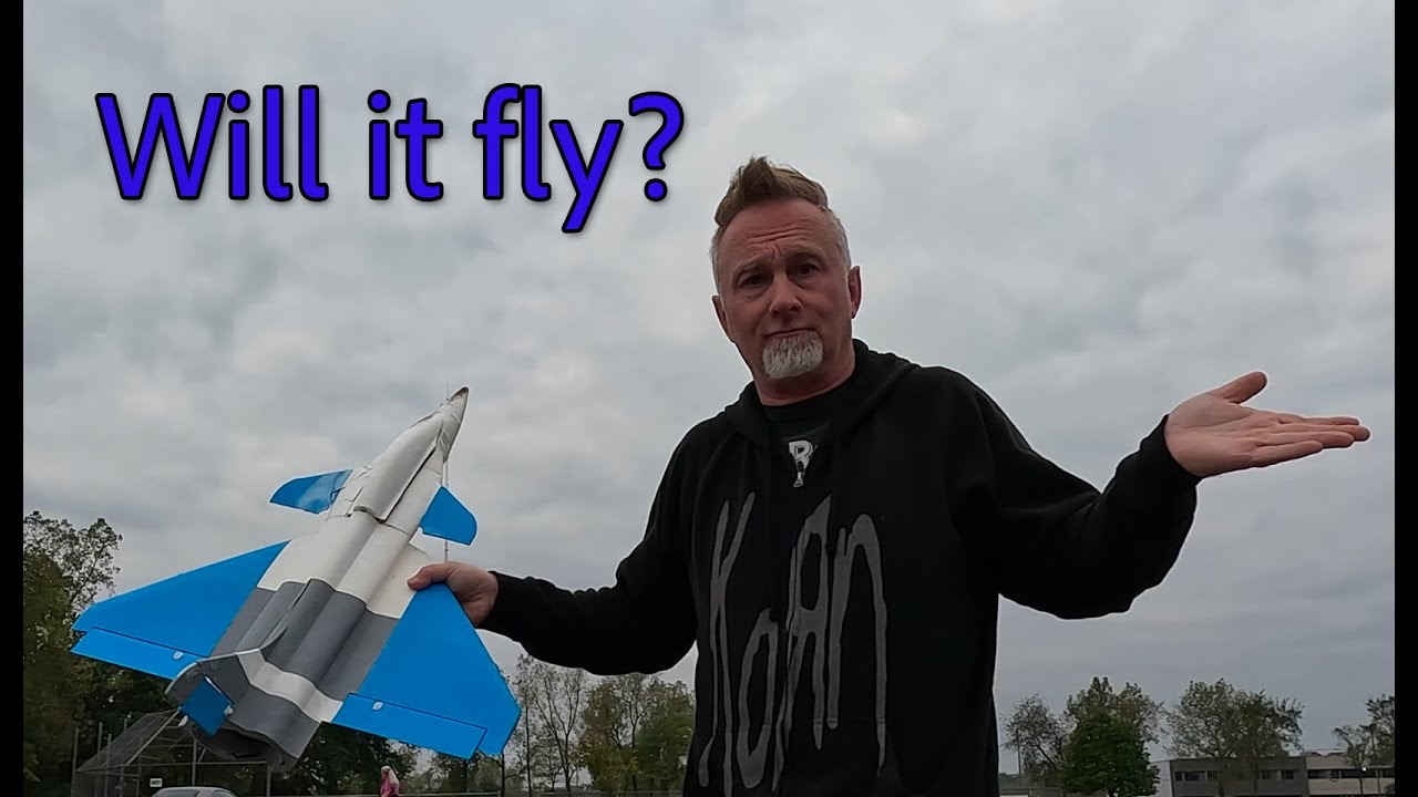 Self designed Dessault Rafale first flight - YouTube