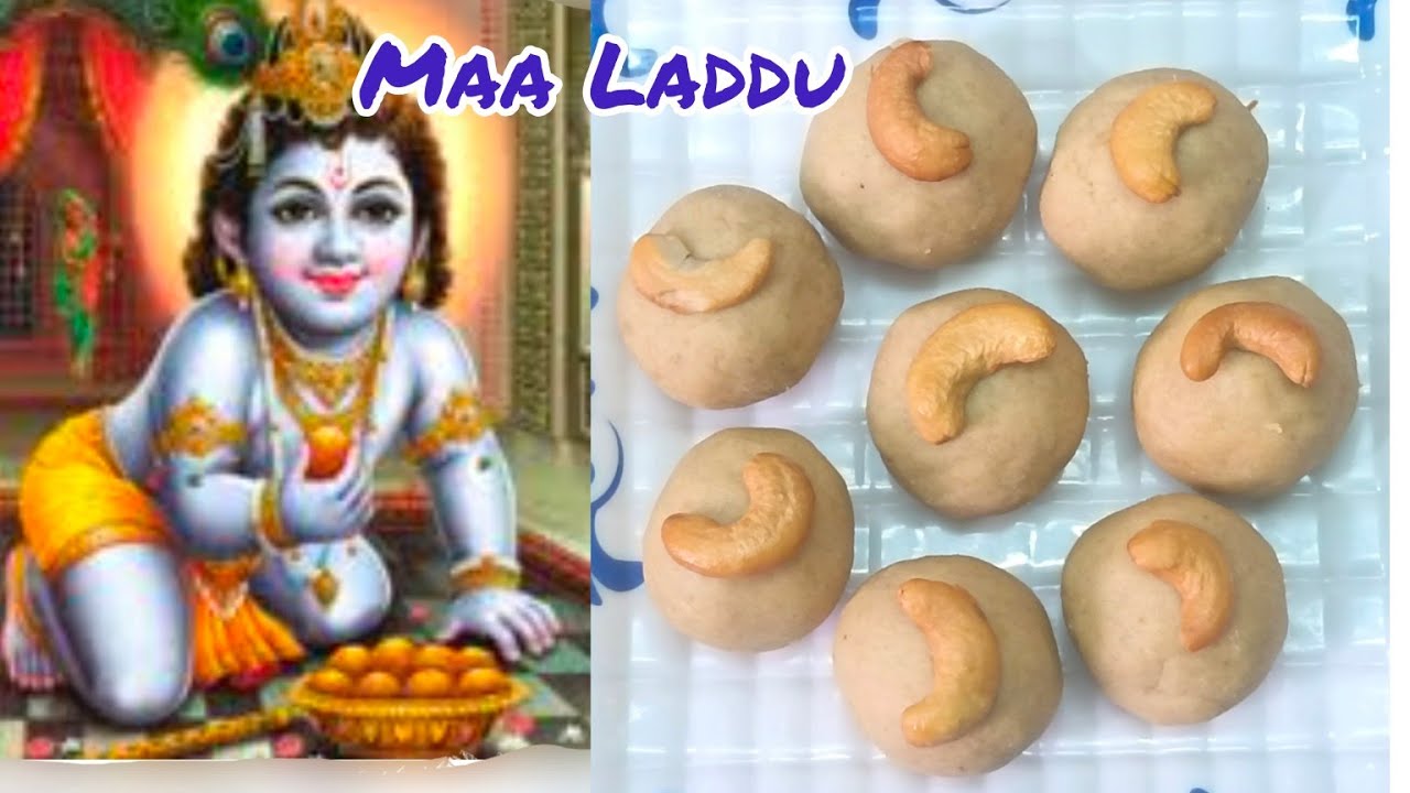 மா லட்டு |Maa Laddu Recipe |Fried Gram Laddu | Pottukadalai Laddu ...