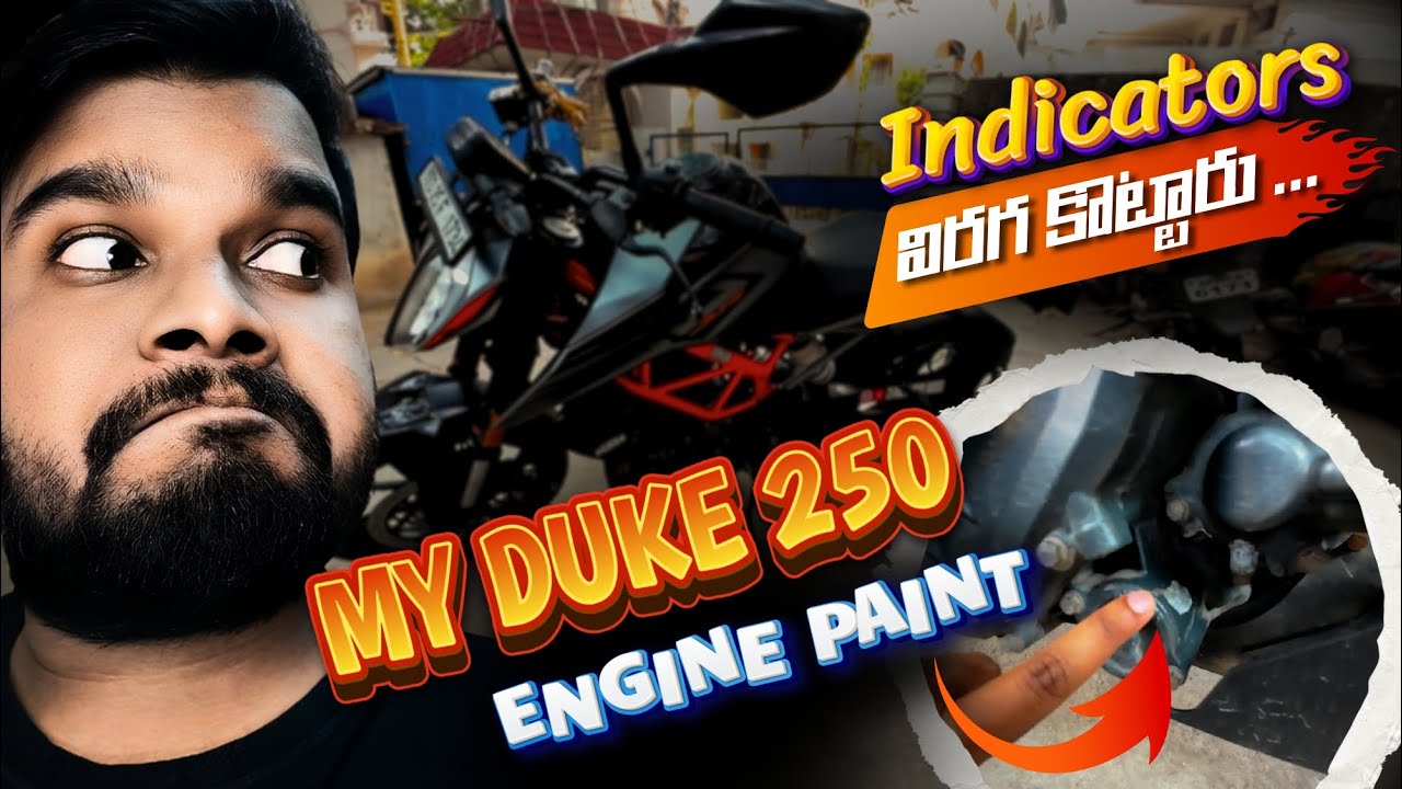 My duke engine paint damaged - YouTube