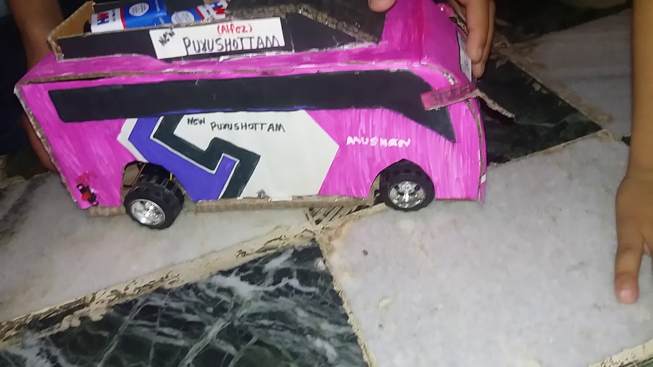 How to make bus - YouTube