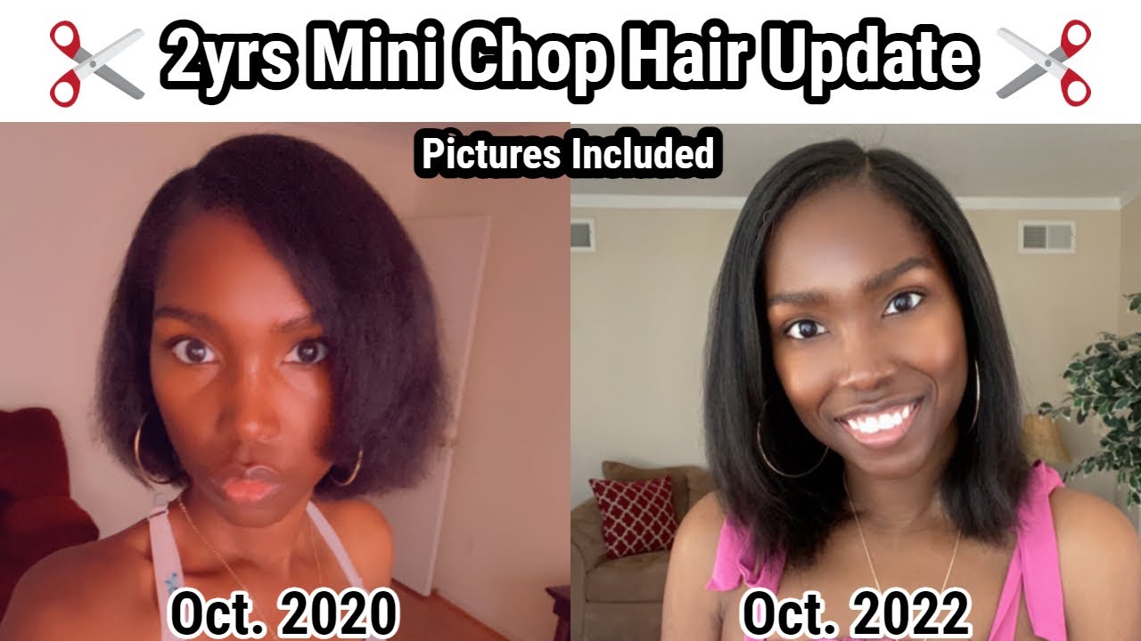 2yrs Mini Chop Hair Update | Finally Retained Length🤗 - YouTube