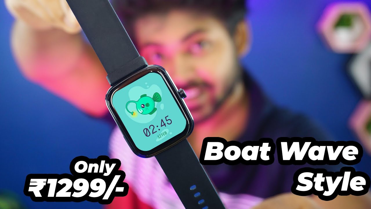 Boat Wave Style Smartwatch | Unboxing | Review - YouTube
