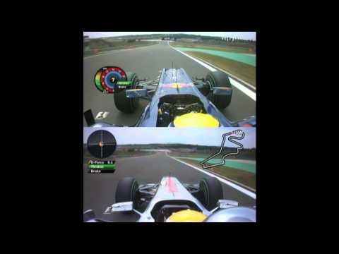 Formula 1 2010 Turkey onboard lap comparisons