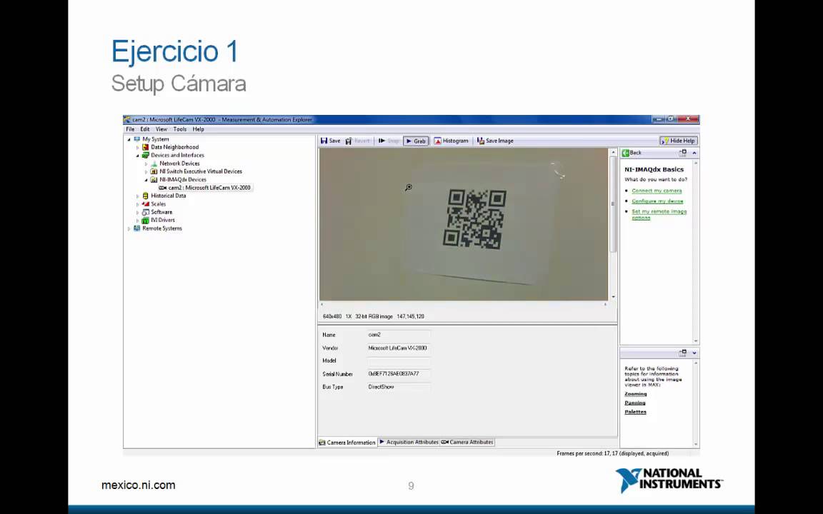 Lectura de Código QR - LabVIEW Vision - YouTube