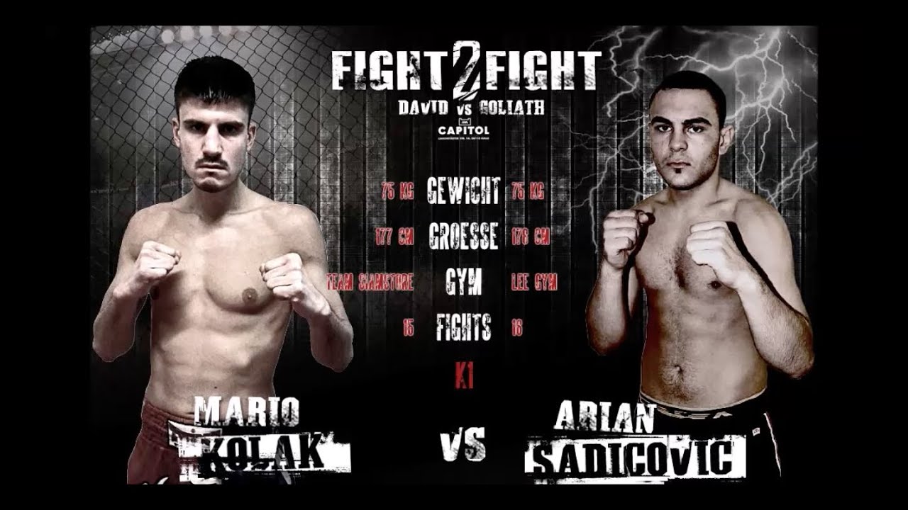 Fight 2 Fight 2013: Mario Kolak vs Arian Sadicovic - YouTube