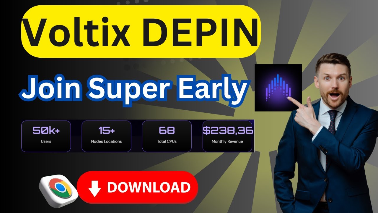 Voltix Ai New DePin Airdrop | Join Too Early Project - YouTube