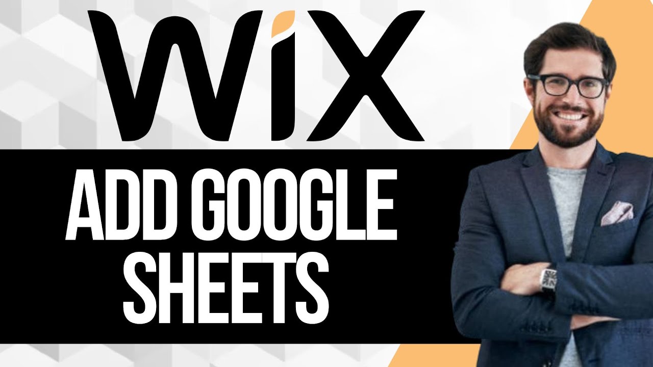 How to Add a Google Sheets Table on Wix Site - YouTube
