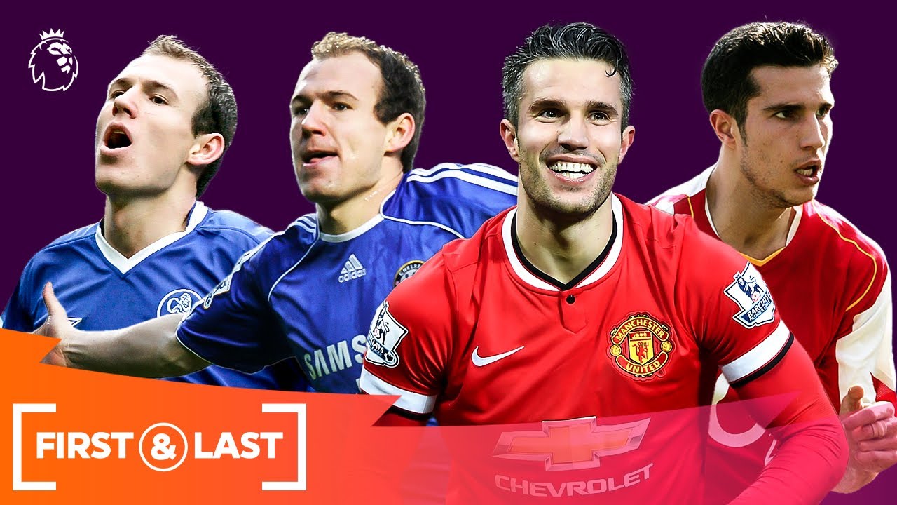 First & Last Premier League Goals From Dutch Stars ft. Robben & Van ...