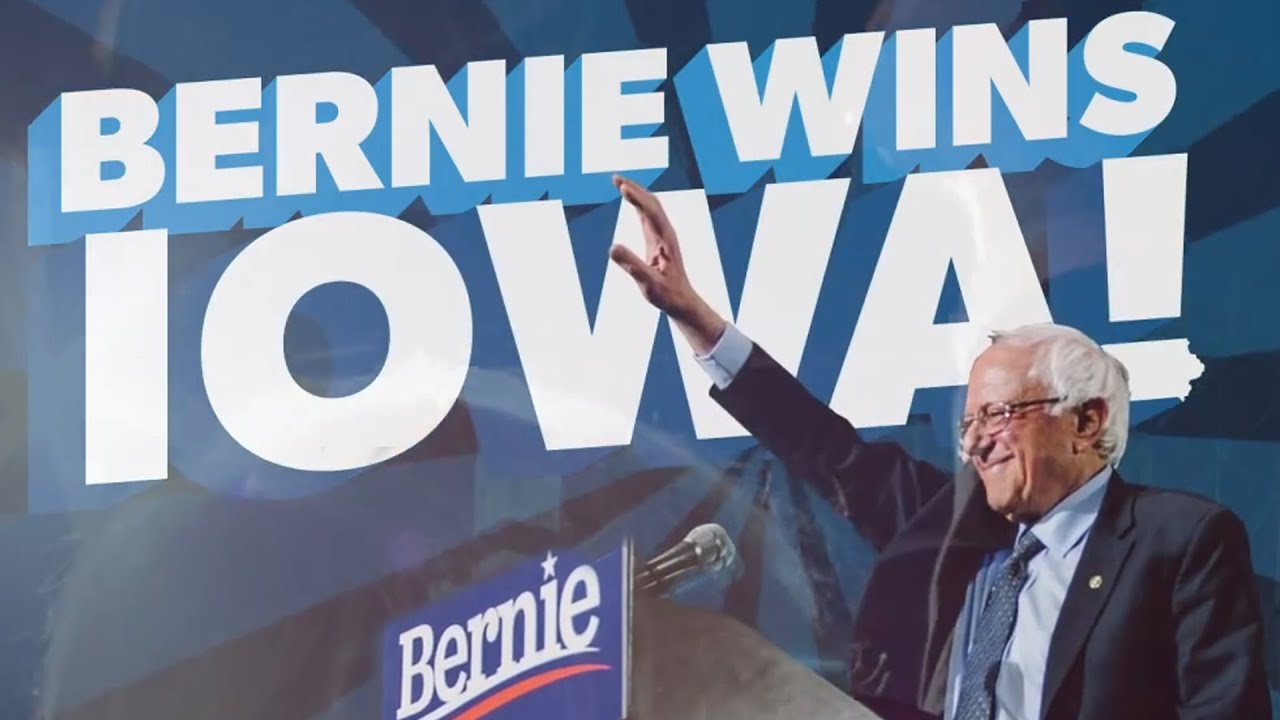 Bernie Sanders Wins Iowa 2020 Caucus! - YouTube