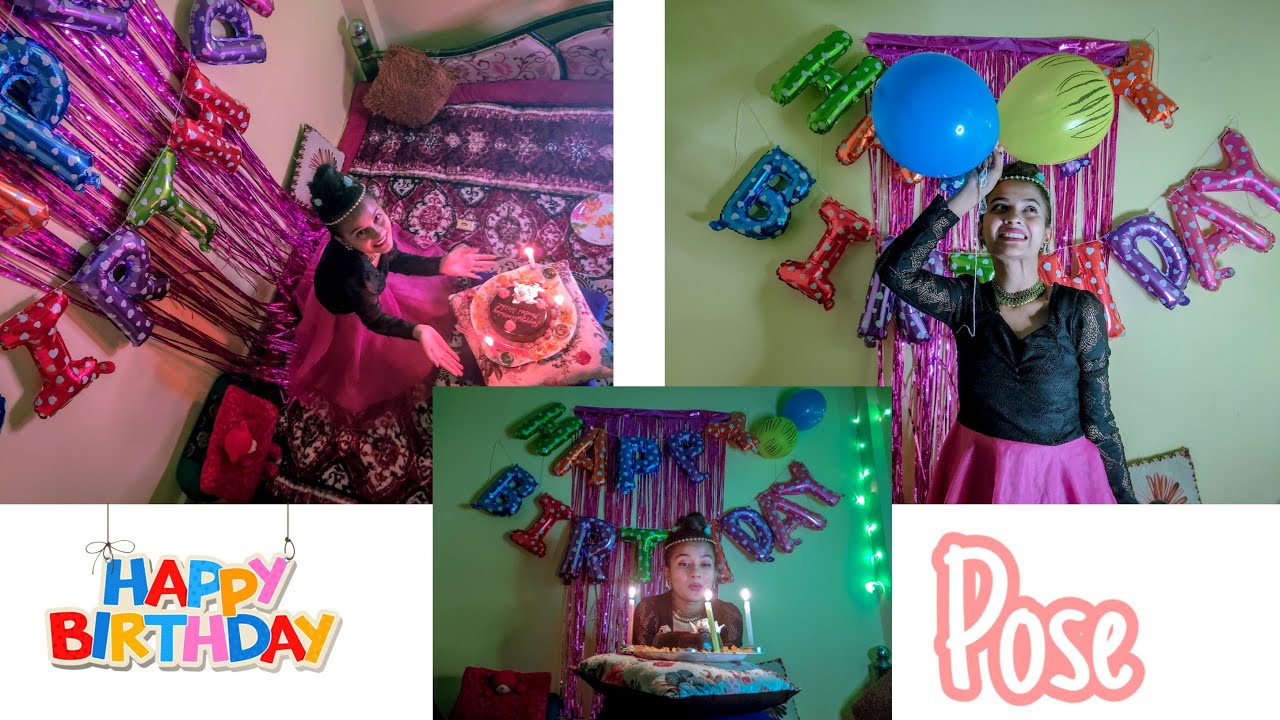 BIRTHDAY POSES WITH CAKES 🎂 || MOBILE PHOTOGRAPHY 2021 - YouTube
