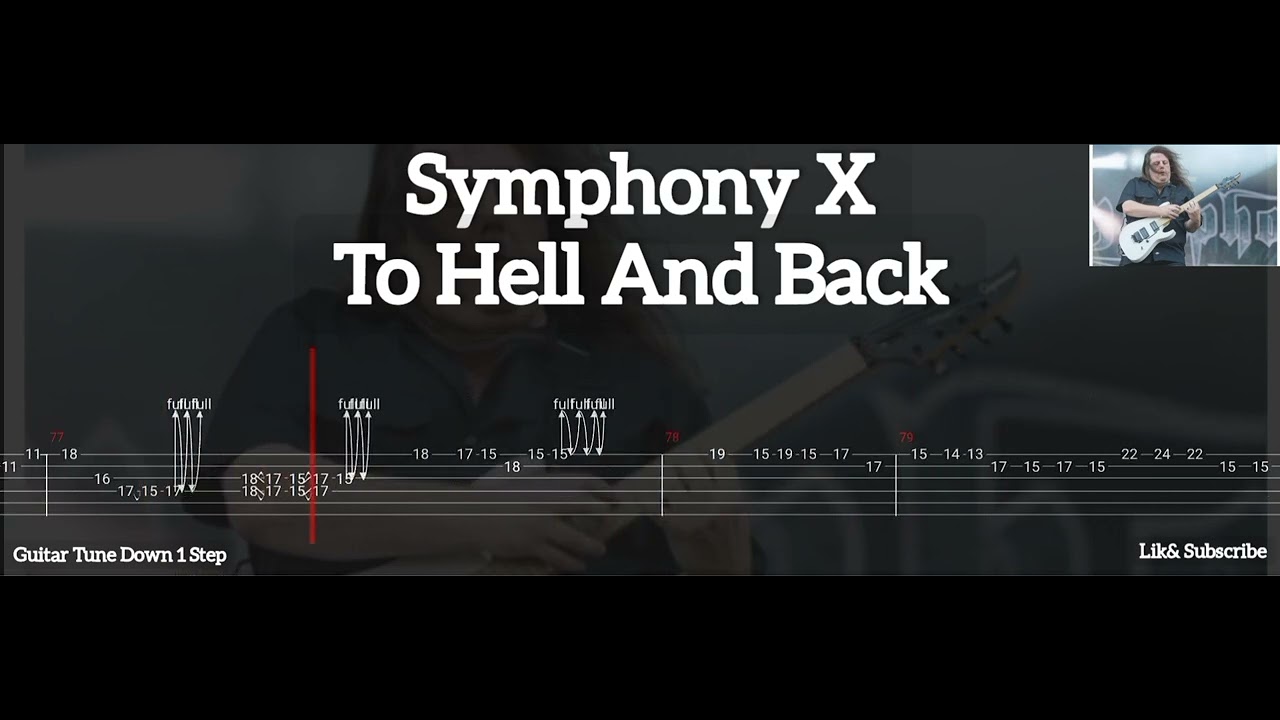 Symphony X - To Hell And Back ( Tab Guitar ) - YouTube