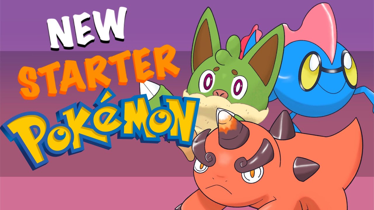 Creating a NEW POKEMON REGION! (NEW STARTERS) - YouTube