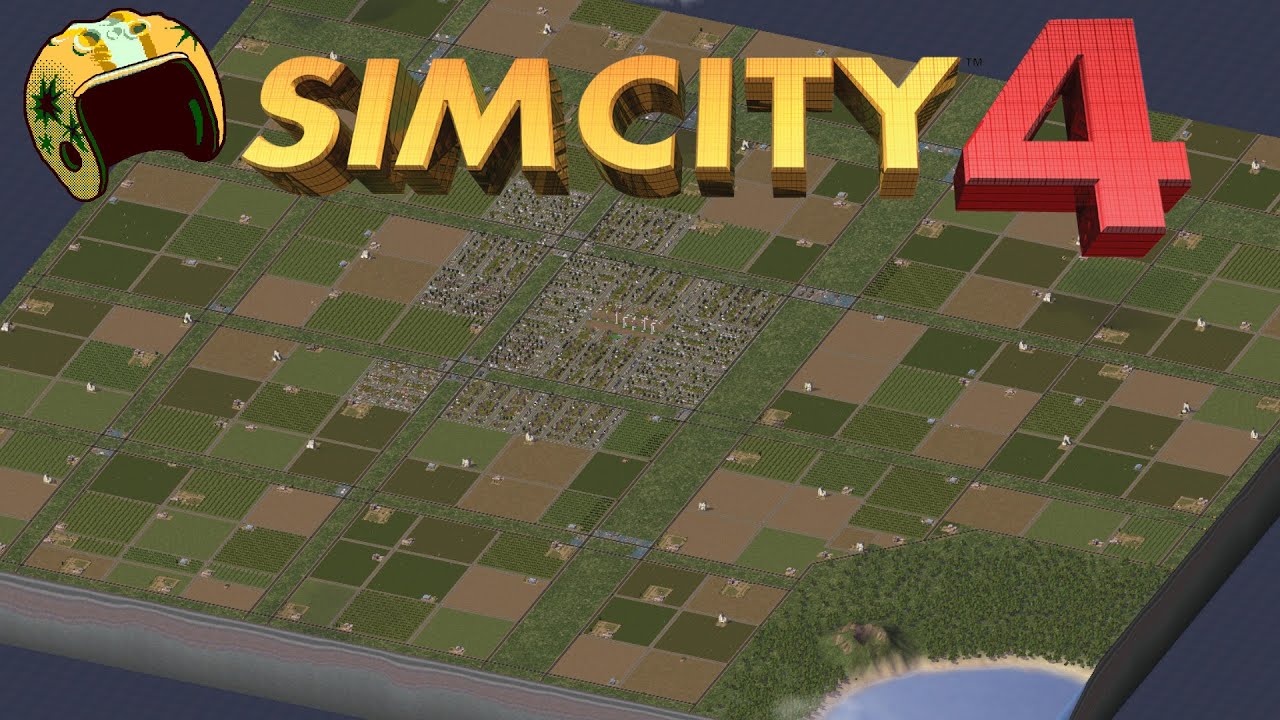 SimCity 4 timelapse !! train, industry, road layout - YouTube