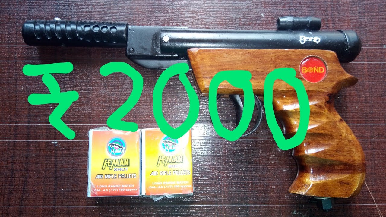 Bond Target air pistol unboxing and shooting test.|| Snapdeal air gun ...