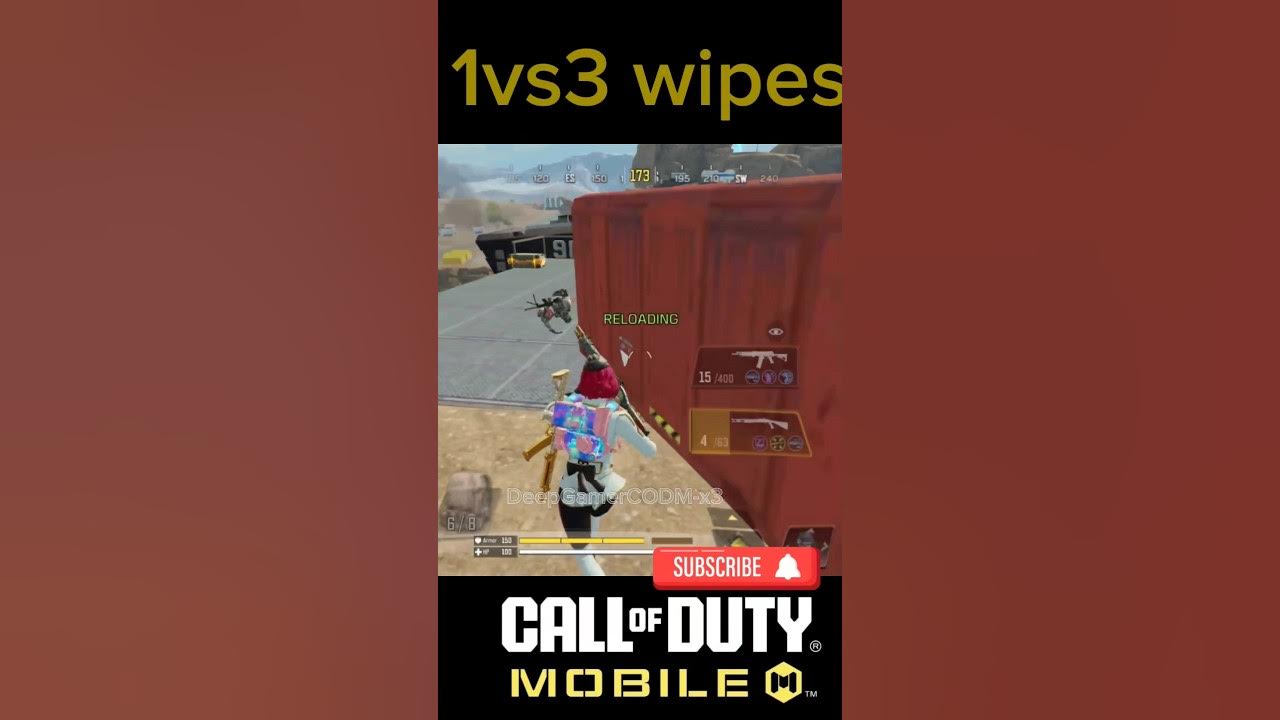1VS3 wipes Call of Duty Mobile||#callofdutymobile #youtubeshorts #cod #shortfeed #trendingshorts ...