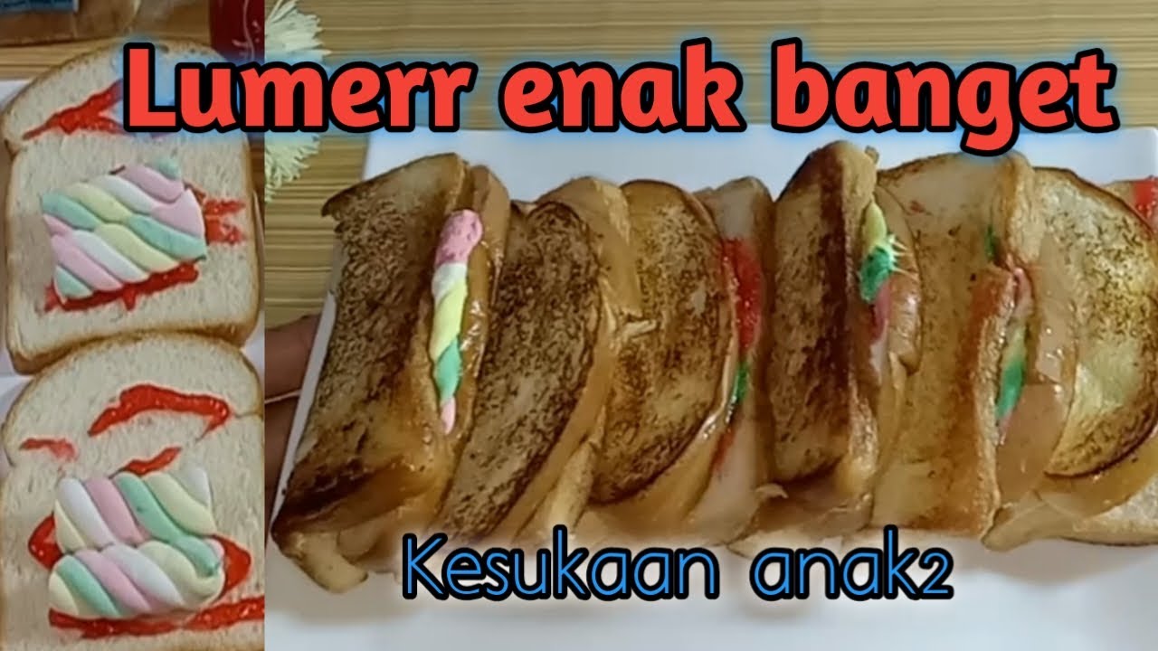 Roti bakar marsmallow lumer enak banget,ide jualan kekinian kesukaan ...