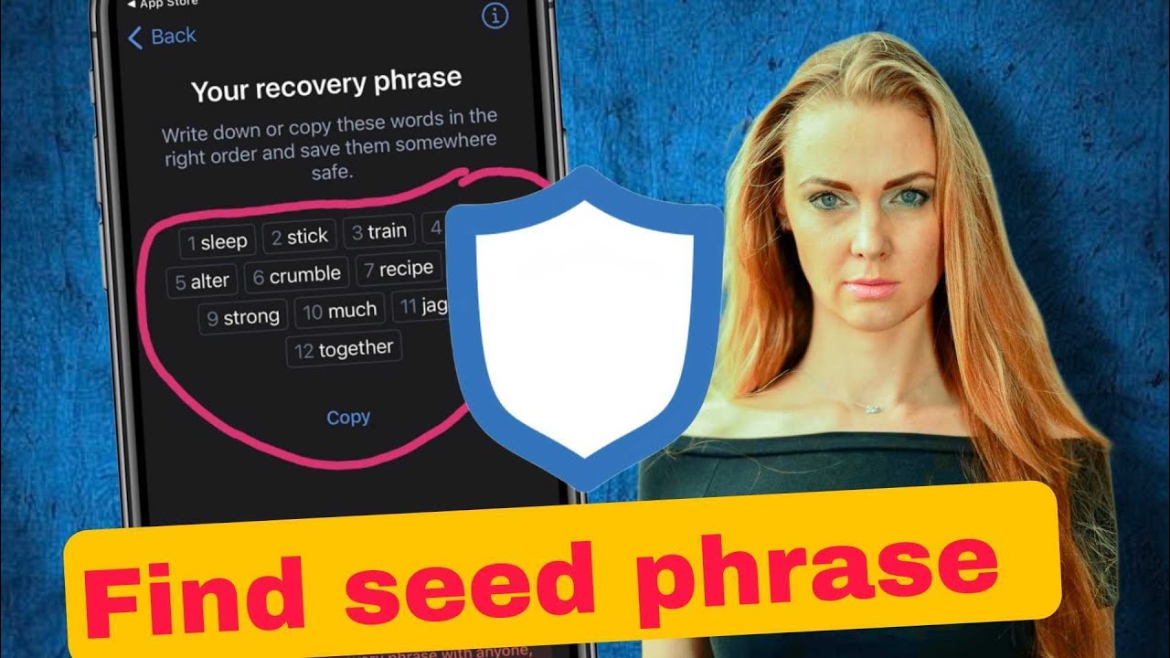 How to find the seed phrase in your Trust Wallet /Easy explained even for blondes /@metablond ...