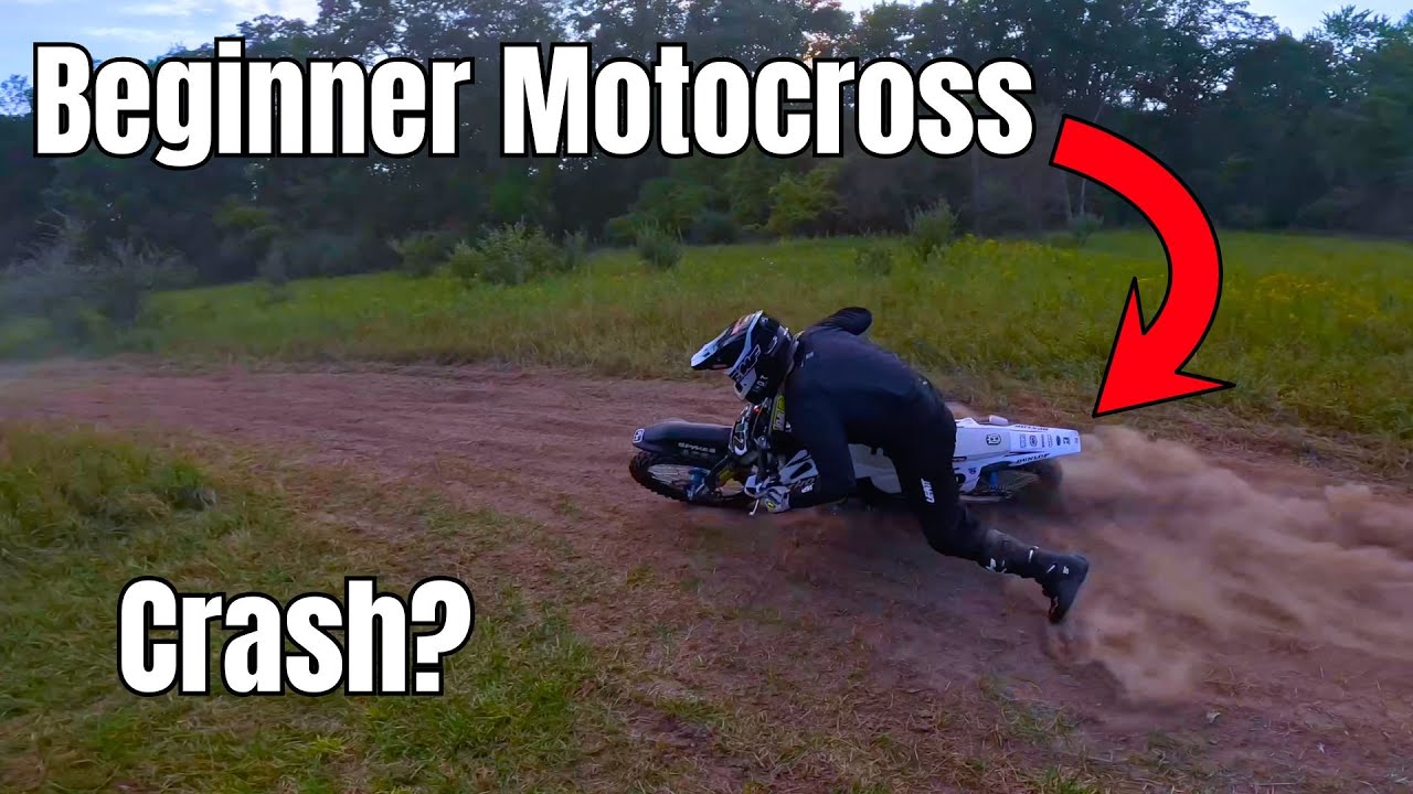 Learning To Ride Motocross ⎸ Teaching A Beginner Berms And Stances ...