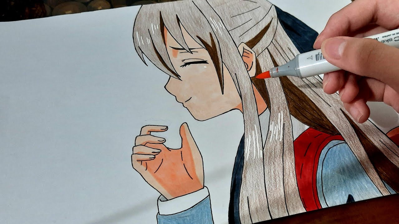 Drawing Mei Aihara -Citrus - YouTube