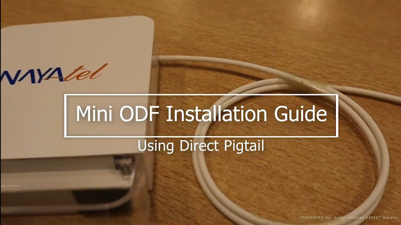 Optical fiber distribution box installation guide | Fiber optic box ...