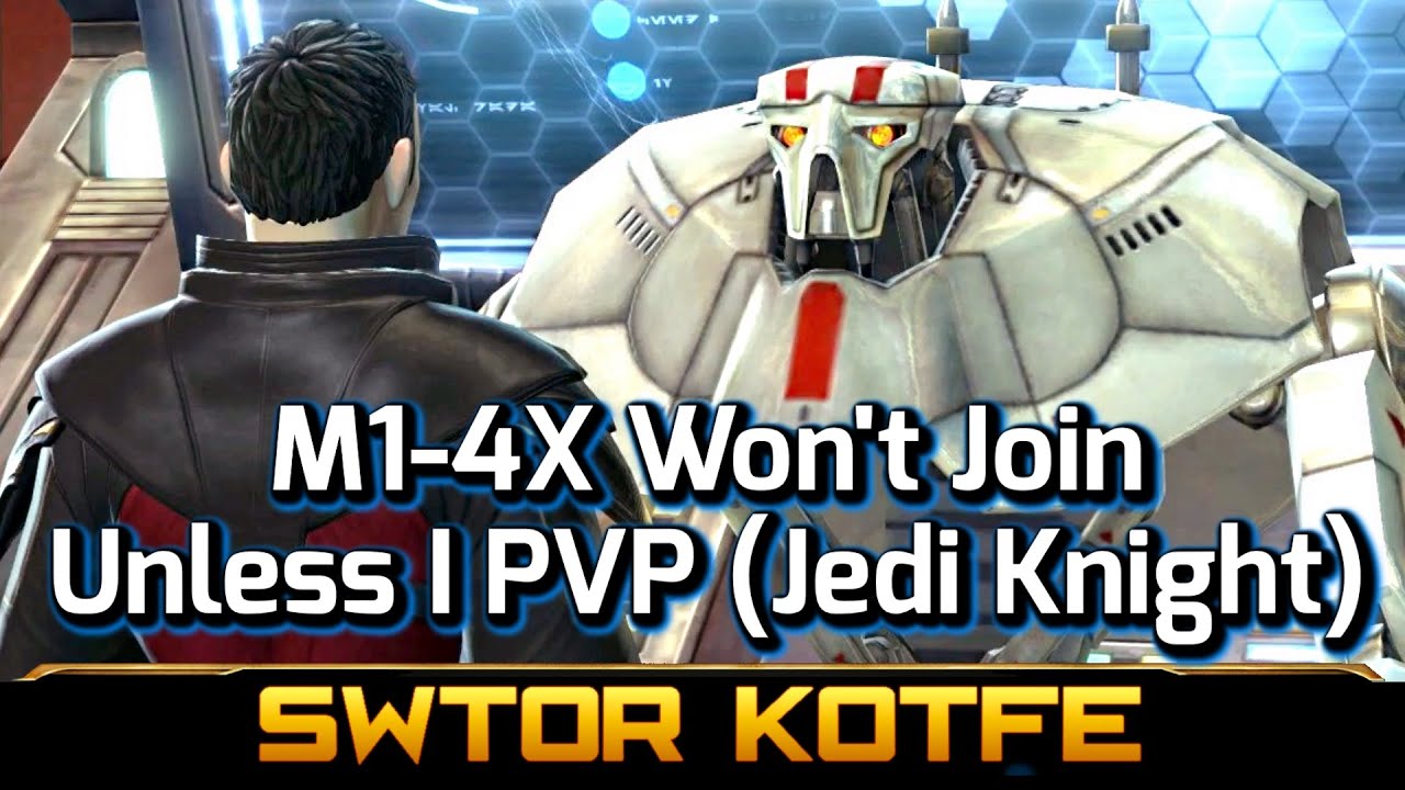 SWTOR KOTFE M1-4X Wants me to PVP (Alliance Contract, Fallen Empire ...