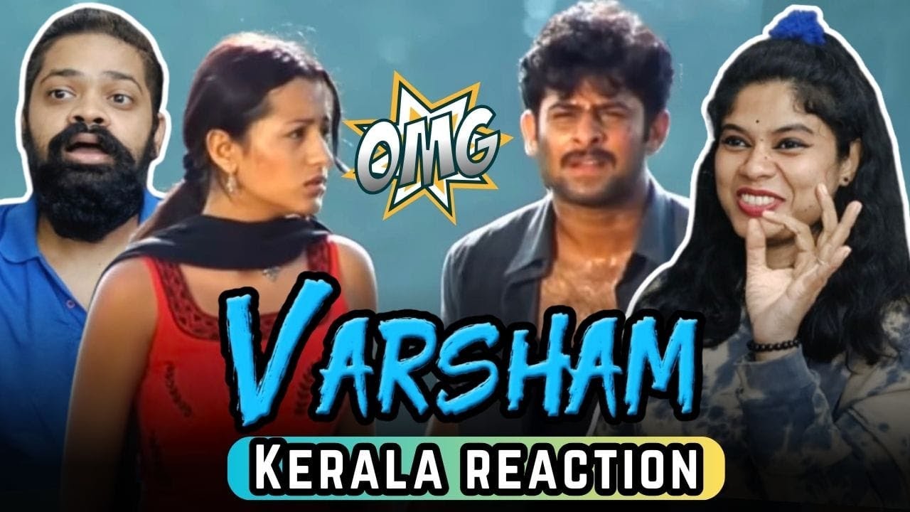 Varsham Mass Rescue Fight Scene REACTION | Prabhas | Trisha | Gopichand ...