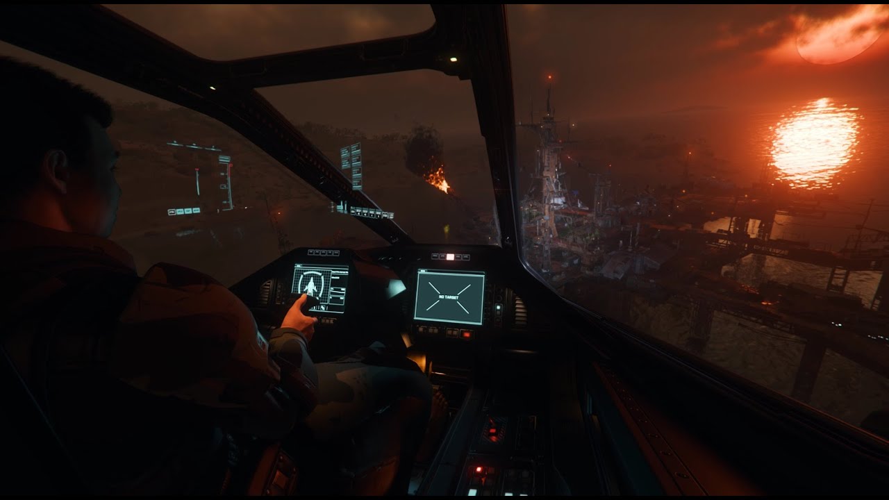 Star Citizen Alpha 3.23 Live - Visting Hurston Oil Rig (Cutter's Rig ...