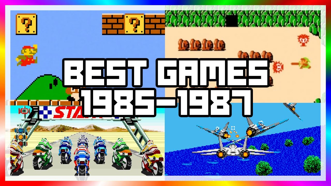 DIE BESTEN GAMES von 1985 + 1986 + 1987! 🕹️ LETSPLAYmarkus Reaction ...