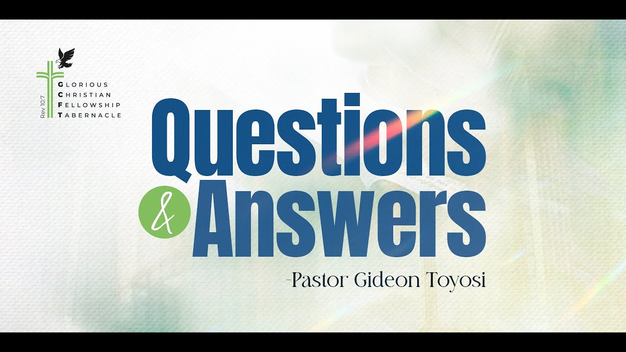 QUESTIONS AND ANSWERS | SUNDAY, DECEMBER 29, 2024 - YouTube