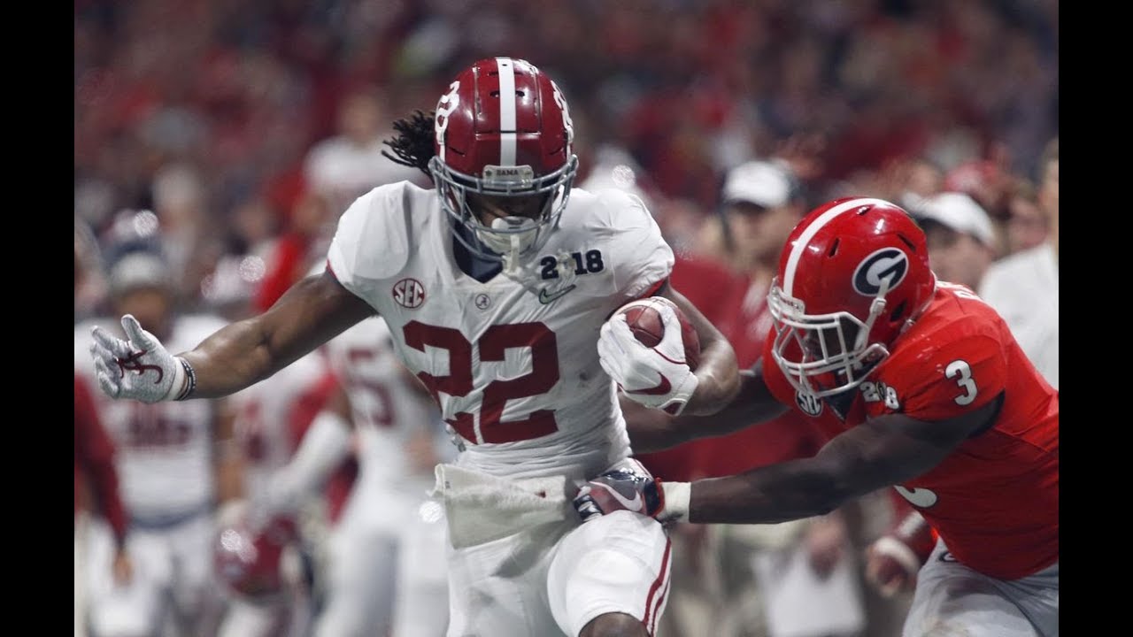 Alabama RB - Najee Harris Freshman Highlights 2017 (HD) - YouTube
