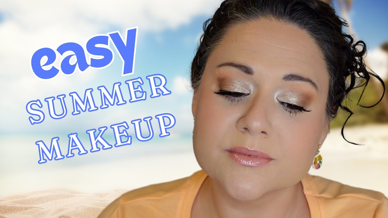 Perfect summer makeup! A simple & easy tutorial! - YouTube