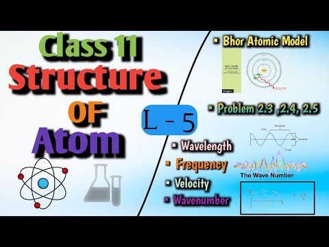 Class : 11 CHEM : Chapter 2 : Structure Of Atom 05 | Bhor Atomic Model ...