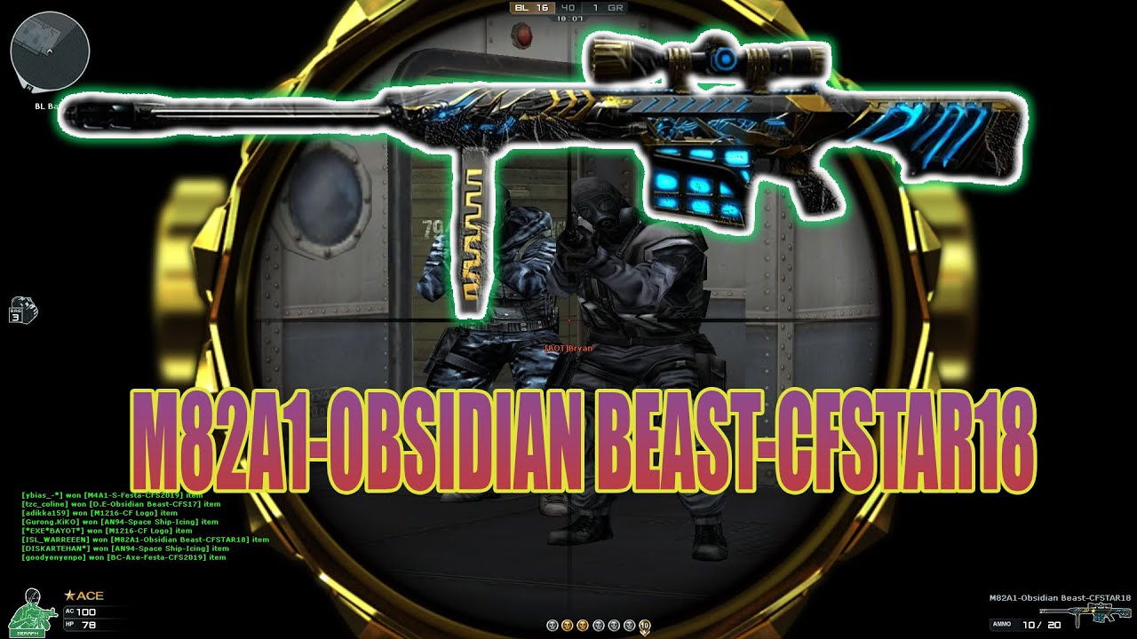 CROSSFIRE PHILIPPINES: M82A1-OBSIDIAN BEAST-CFSTAR18 - YouTube