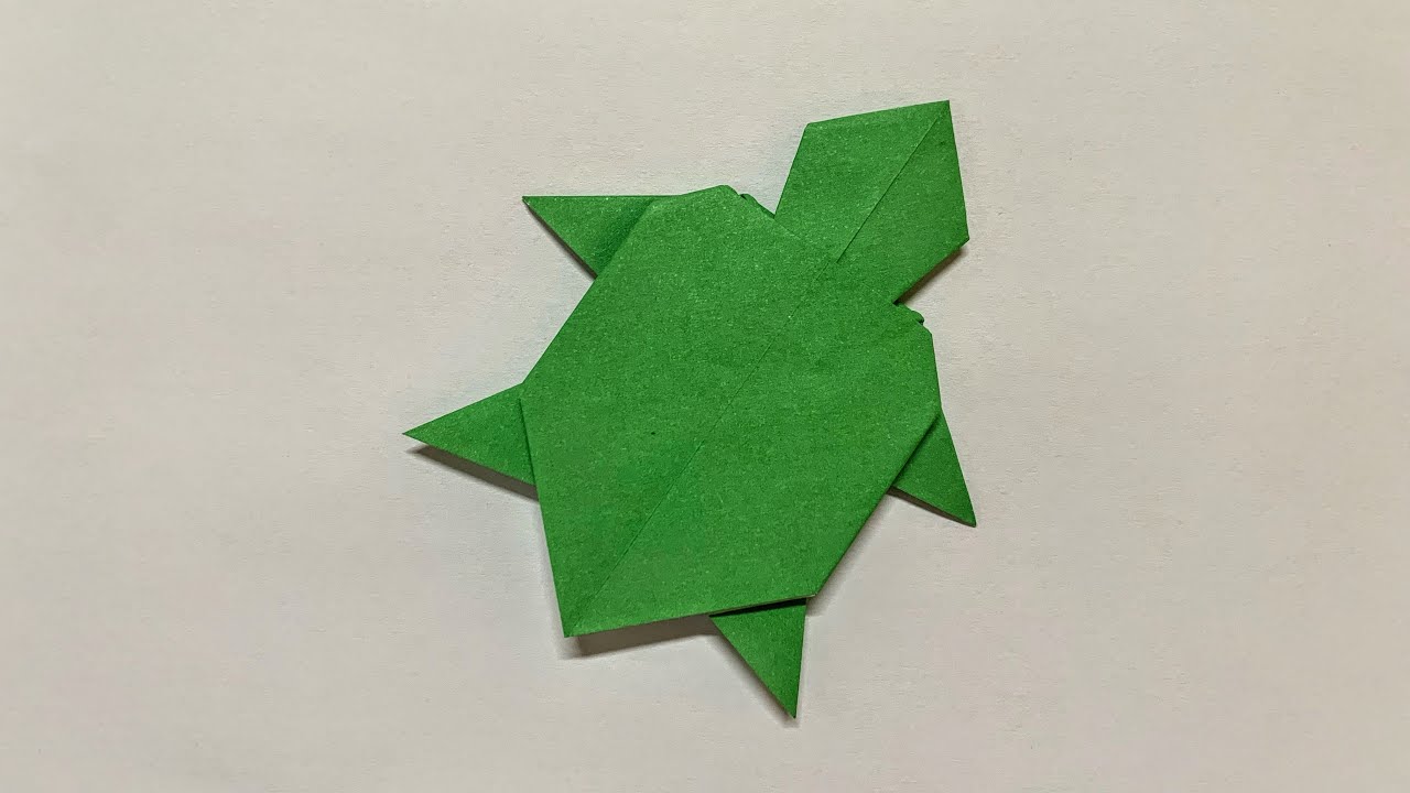Origami Turtle Easy - How To Make a paper Turtle easy step by step ...