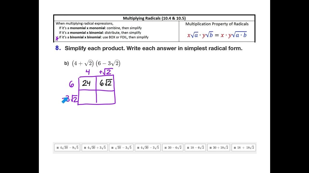 #8 - Unit 10 Test Review - YouTube