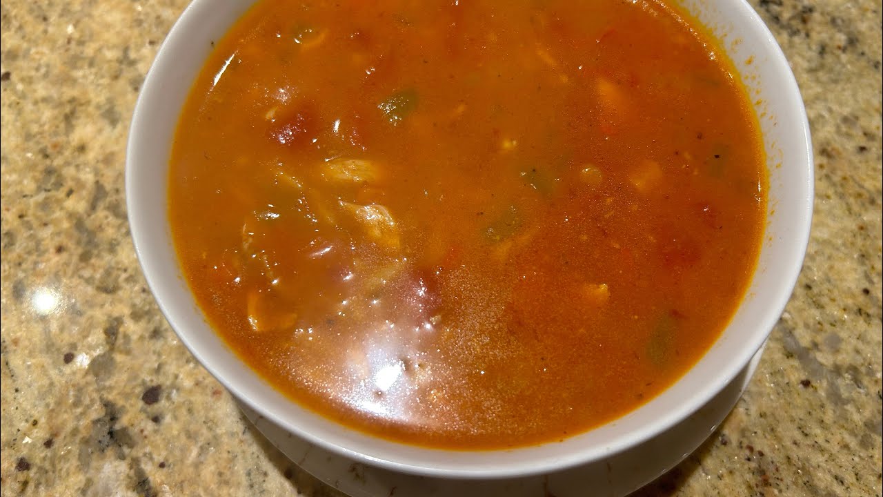 TAVUK ÇORBASI TARİFİ | CHICKEN SOUP RECIPE - YouTube