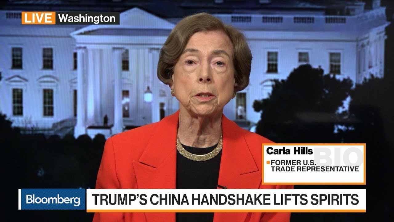 This Is a First Step Toward a Trade Deal, Says Carla Hill - YouTube