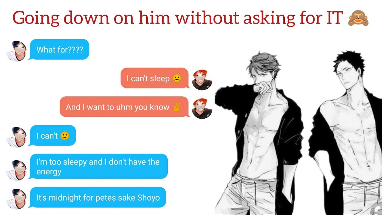 Haikyuu| Doing THE DEED without Him asking For IT! - YouTube