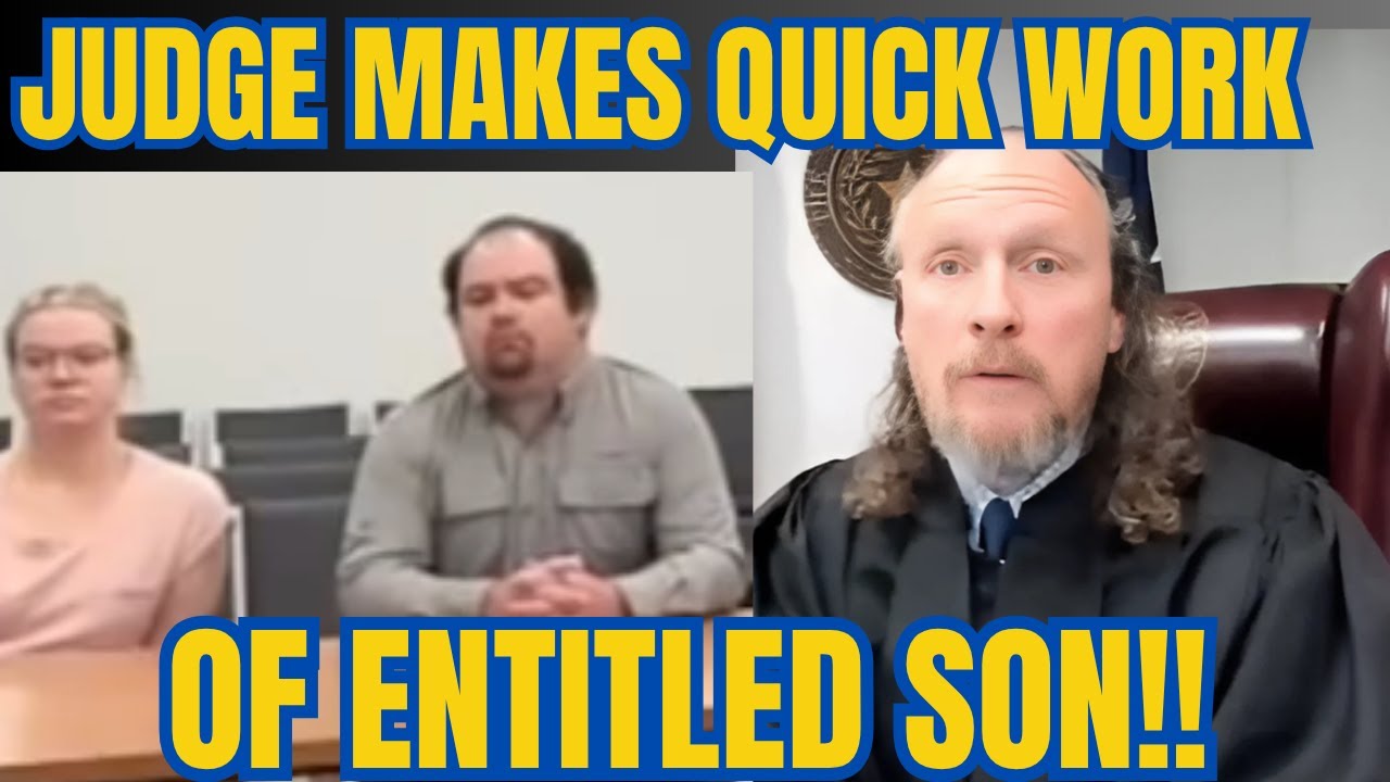 TOUGH JUDGE MAKES QUICK WORK OF ENTITLED COUPLE!! MOM WANTS THEM OUT ...