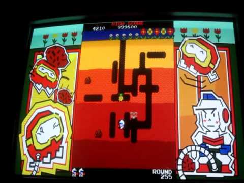 Dig Dug XBOX 360 Live Arcade Wave 255 Game Reset - YouTube