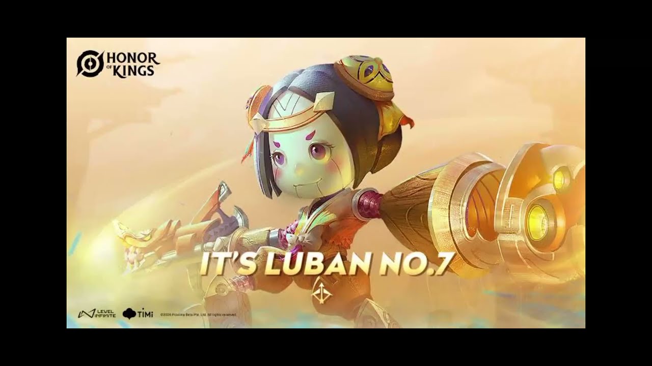 Luban No.7 honor of kings game play - YouTube